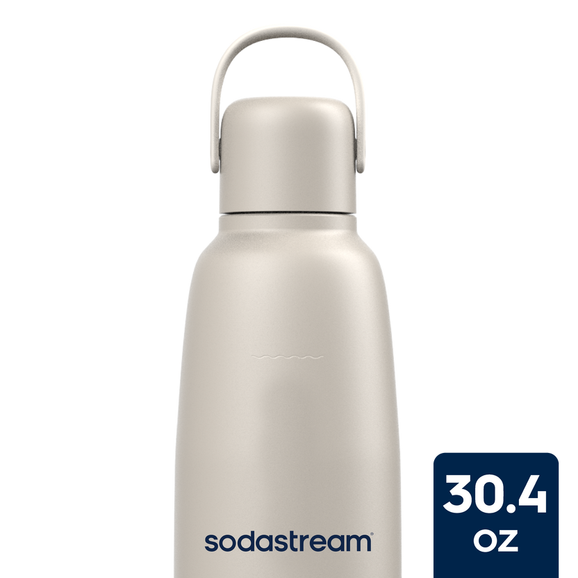 Sodastream Fizz & Go™ Insulated Stainless Steel Bottle Sand 30.4 oz ...