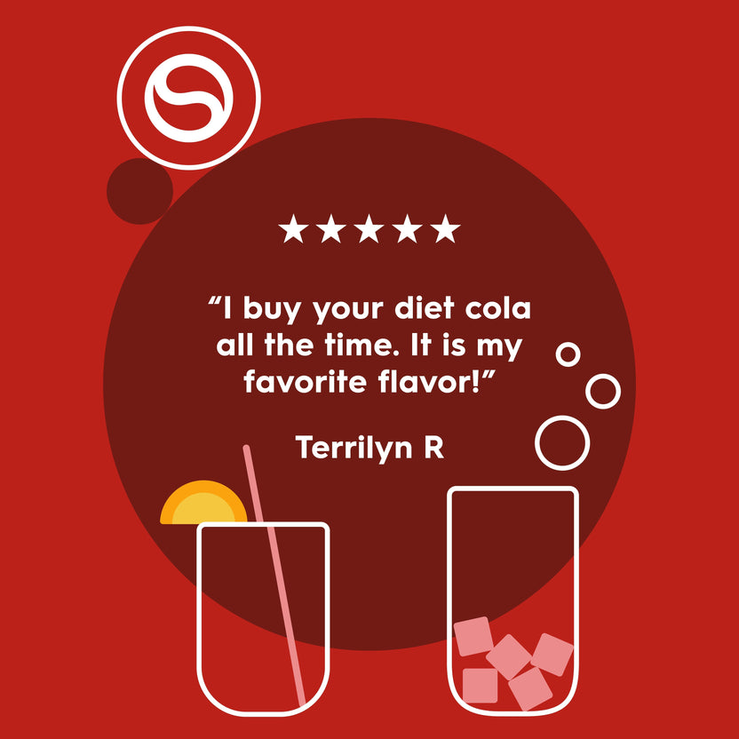 SodaStream Diet Cola Flavored Soda Syrup - SodaStream