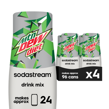 SodaStream® MTN DEW® - Mountain Dew Drink Mix & Flavor Syrups