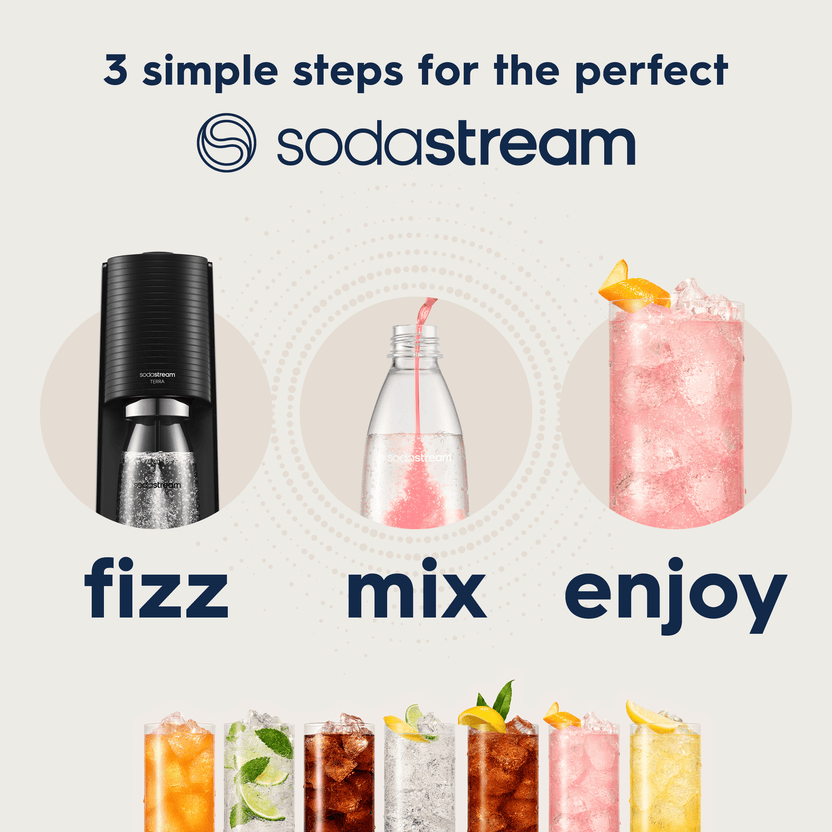 Diet Pink Grapefruit Syrup for Soda - Drink Mix Flavor – SodaStream