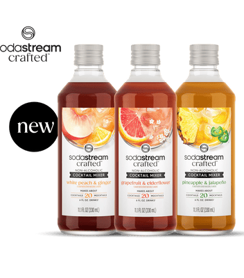 SodaStream Cocktail Mixers - Non Alcoholic Cocktail Syrups