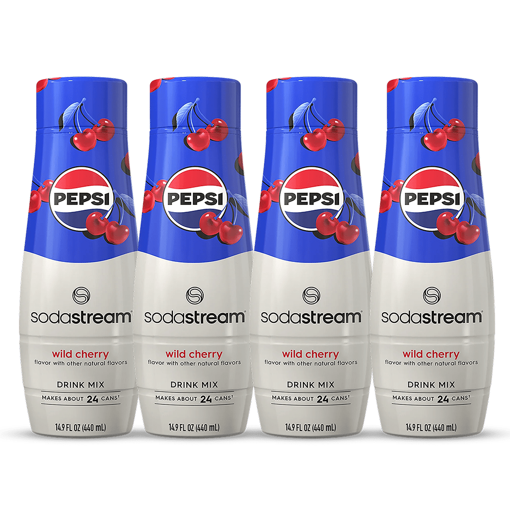 Sodastream Pepsi® Wild Cherry Drink Mix 4 Pack 440ml – SodaStream