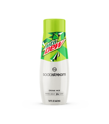SodaStream® MTN DEW® - Mountain Dew Drink Mix & Flavor Syrups