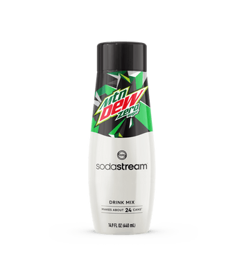SodaStream® MTN DEW® - Mountain Dew Drink Mix & Flavor Syrups
