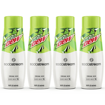 SodaStream® MTN DEW® - Mountain Dew Drink Mix & Flavor Syrups
