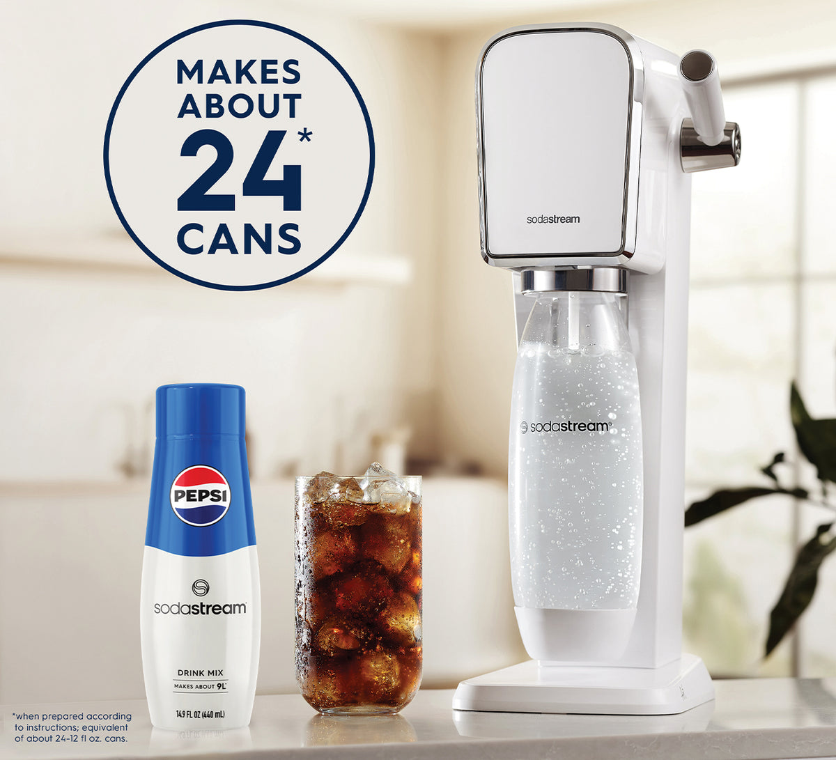 Sodastream Pepsi® Drink Mix 4 Pack 440ml – SodaStream