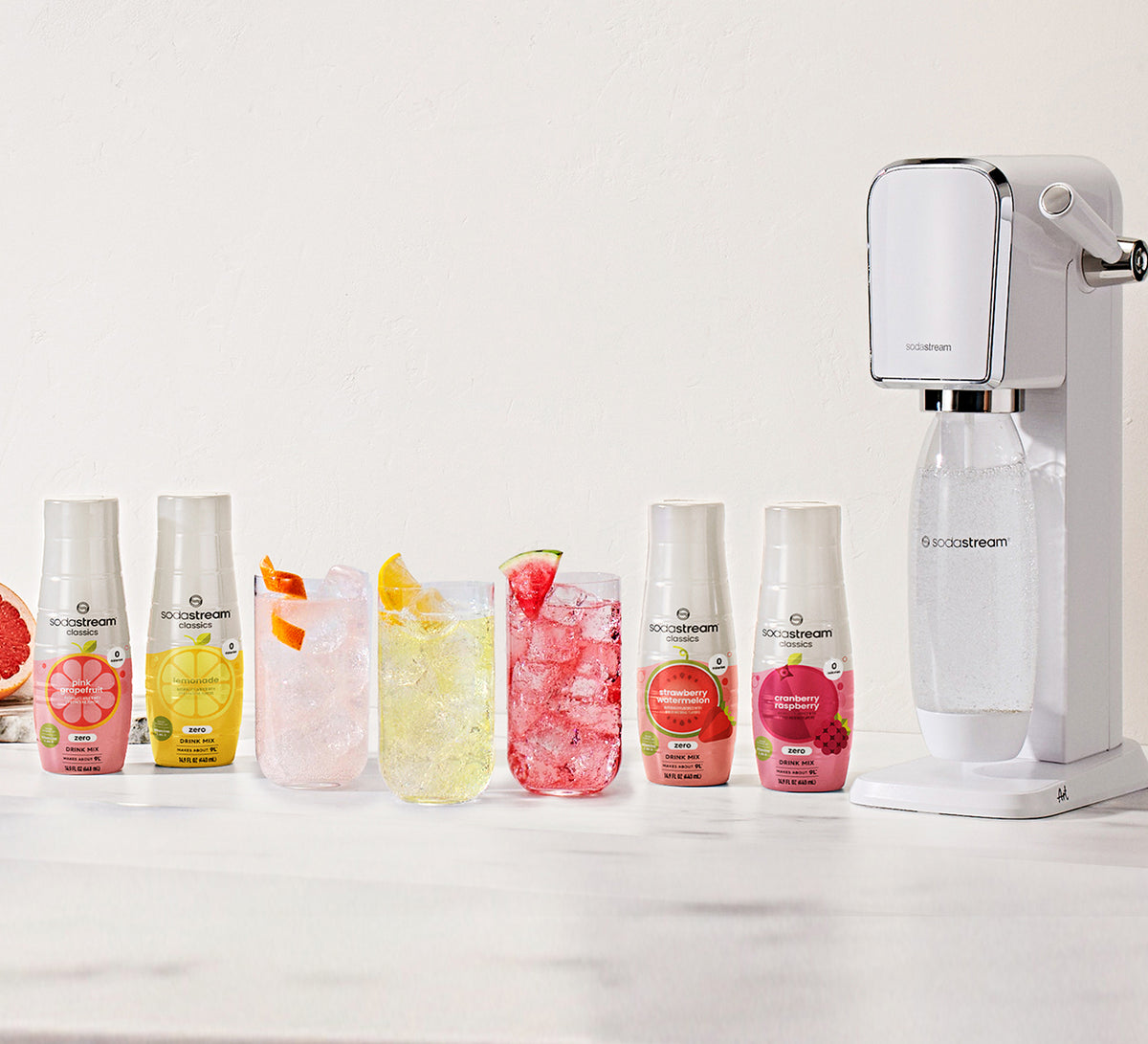 4 Pack Diet Strawberry Watermelon Syrup Drink Mix – SodaStream