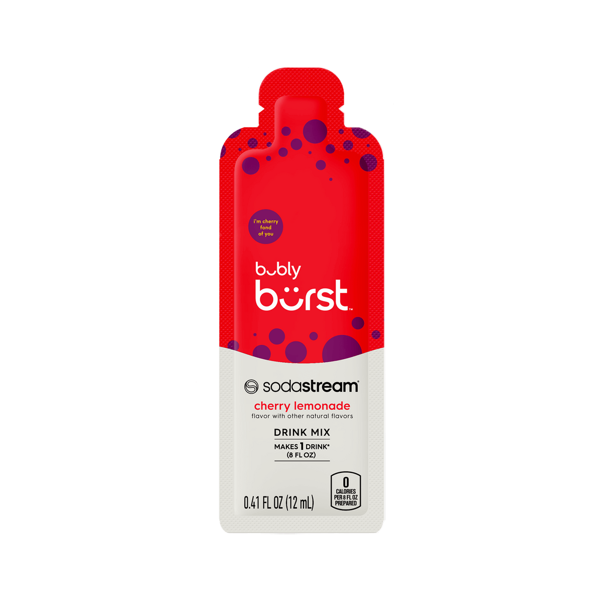 bubly burst® Cherry Lemonade Sachet – SodaStream