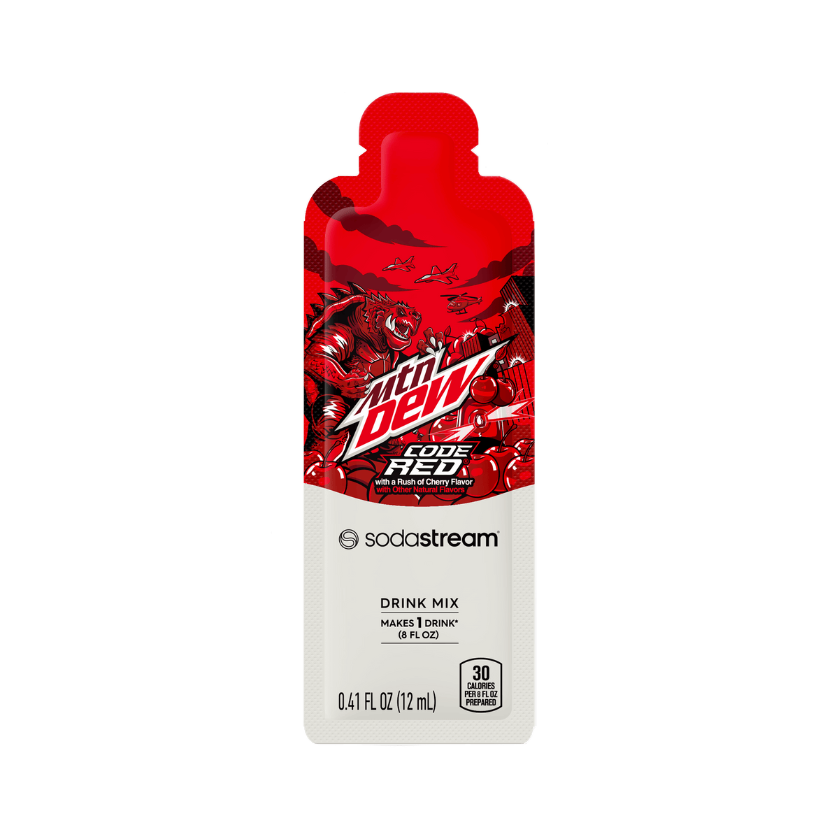 Mountain Dew® Code Red Sachet – SodaStream