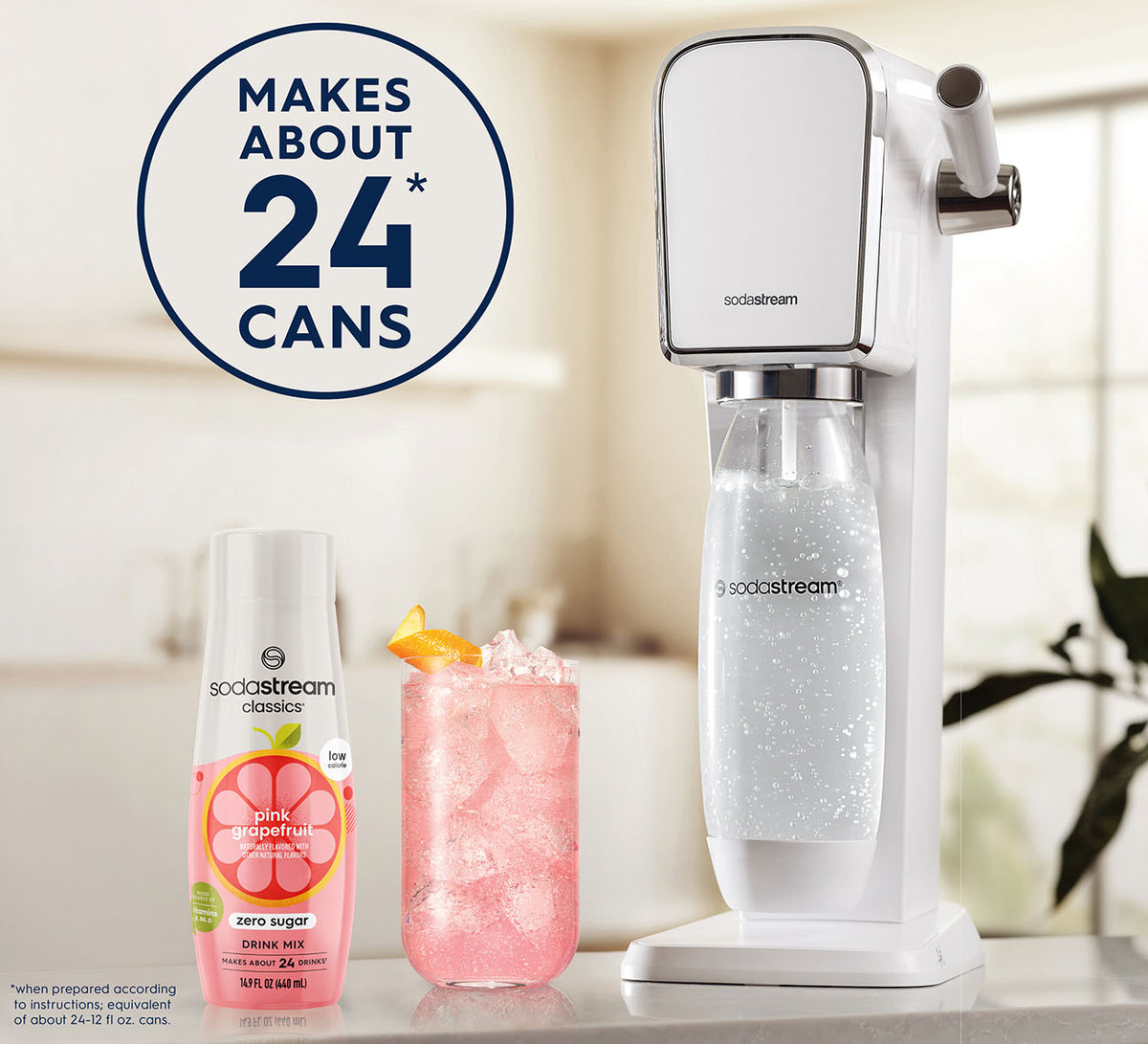 SodaStream Zeros Diet Soda Fruit Dyrup Drink Mix