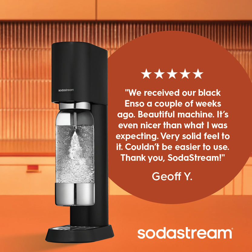 Enso Premium Sparkling Water Maker - Water Carbonator – SodaStream
