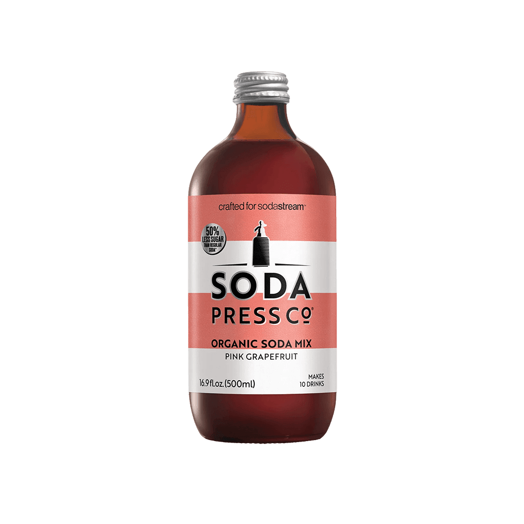 Soda Press Organic Pink Grapefruit Soda Syrup - SodaStream Flavor